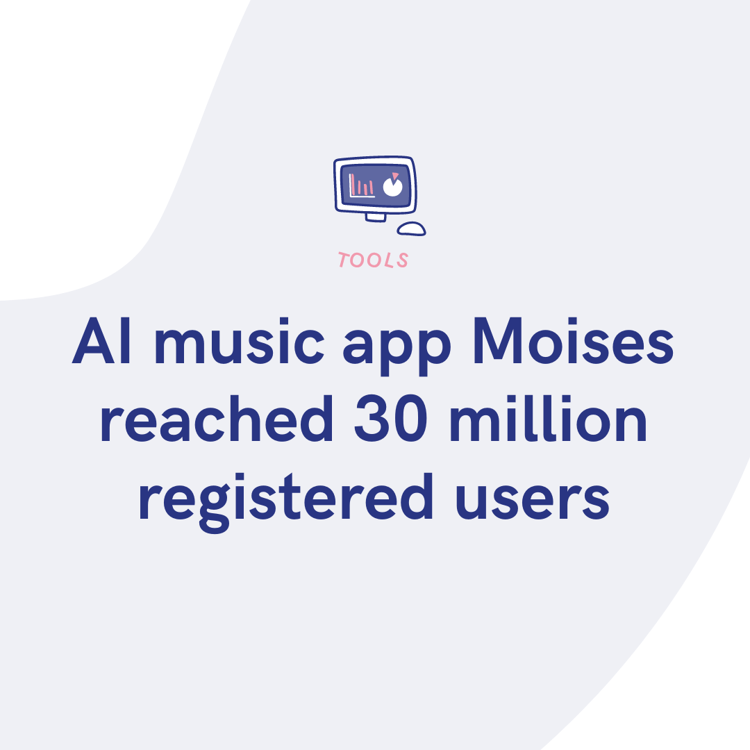 AI music app Moises reached 30 million registered users - PUSH.fm
