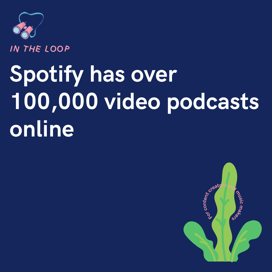 Spotify has over 100,000 video podcasts online - PUSH.fm