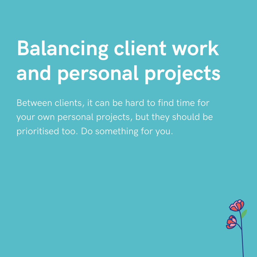 Balancing client work and personal projects - PUSH.fm