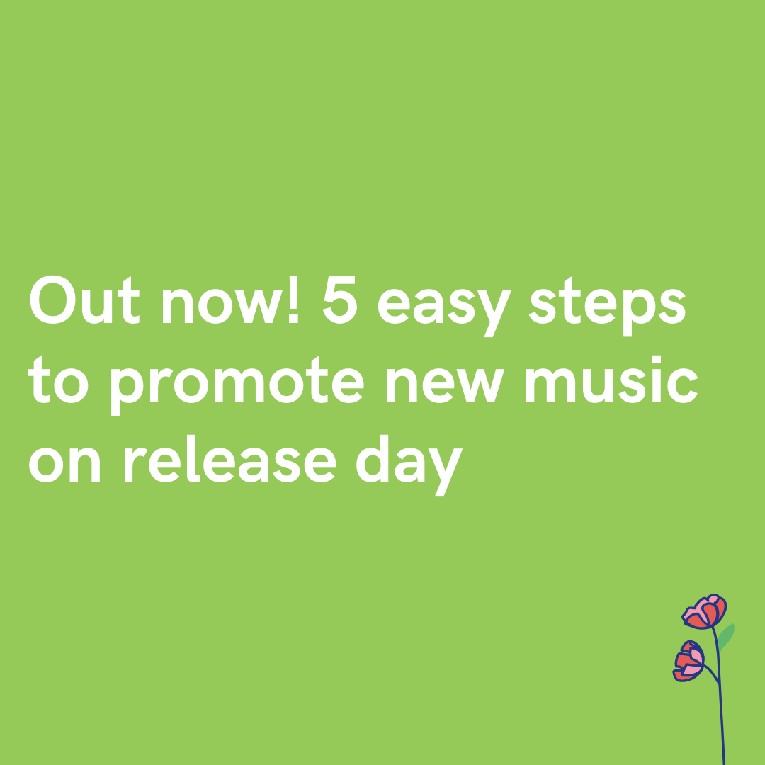 Out now! 5 easy steps to promote new music on release day - PUSH.fm