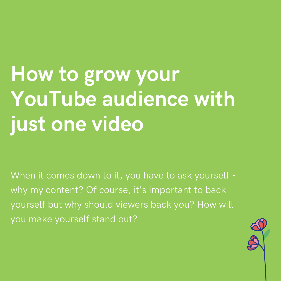 How to grow your YouTube audience with just one video - PUSH.fm