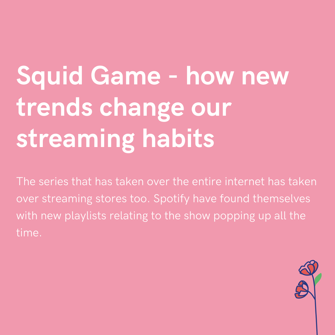 Squid Game - how new trends change our streaming habits - PUSH.fm