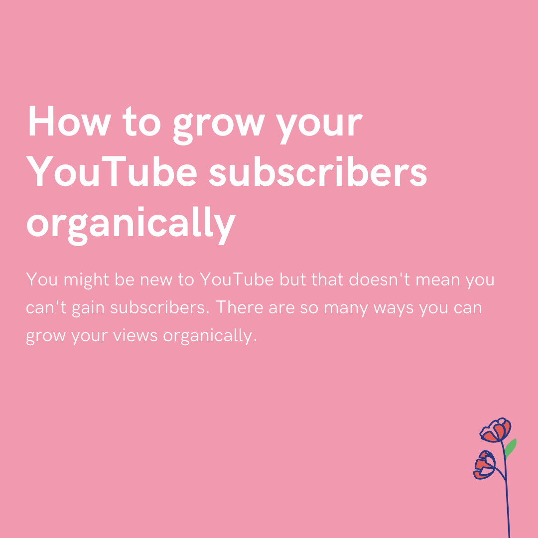 How to grow your YouTube subscribers organically - PUSH.fm