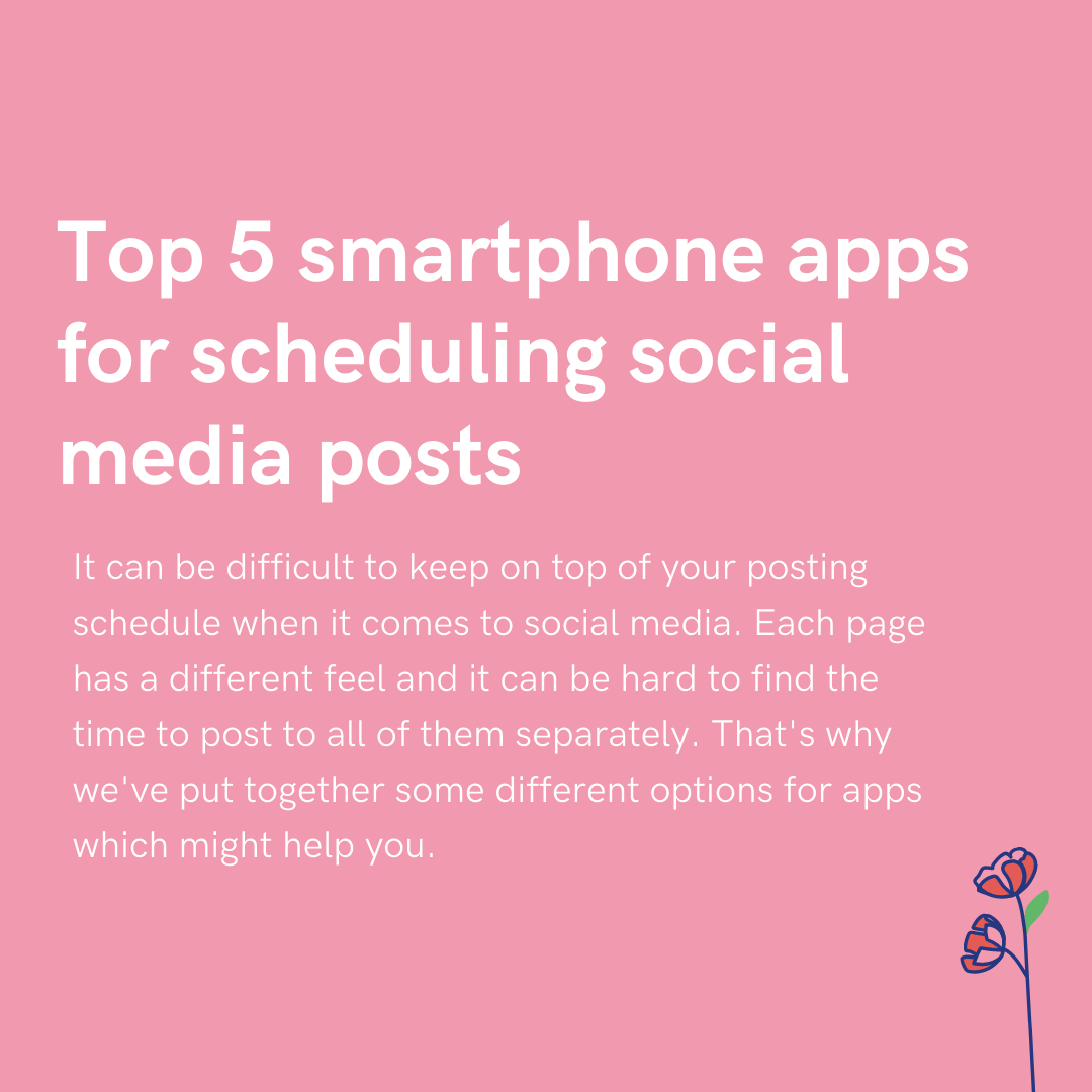 Top 5 smartphone apps for scheduling social media posts - PUSH.fm