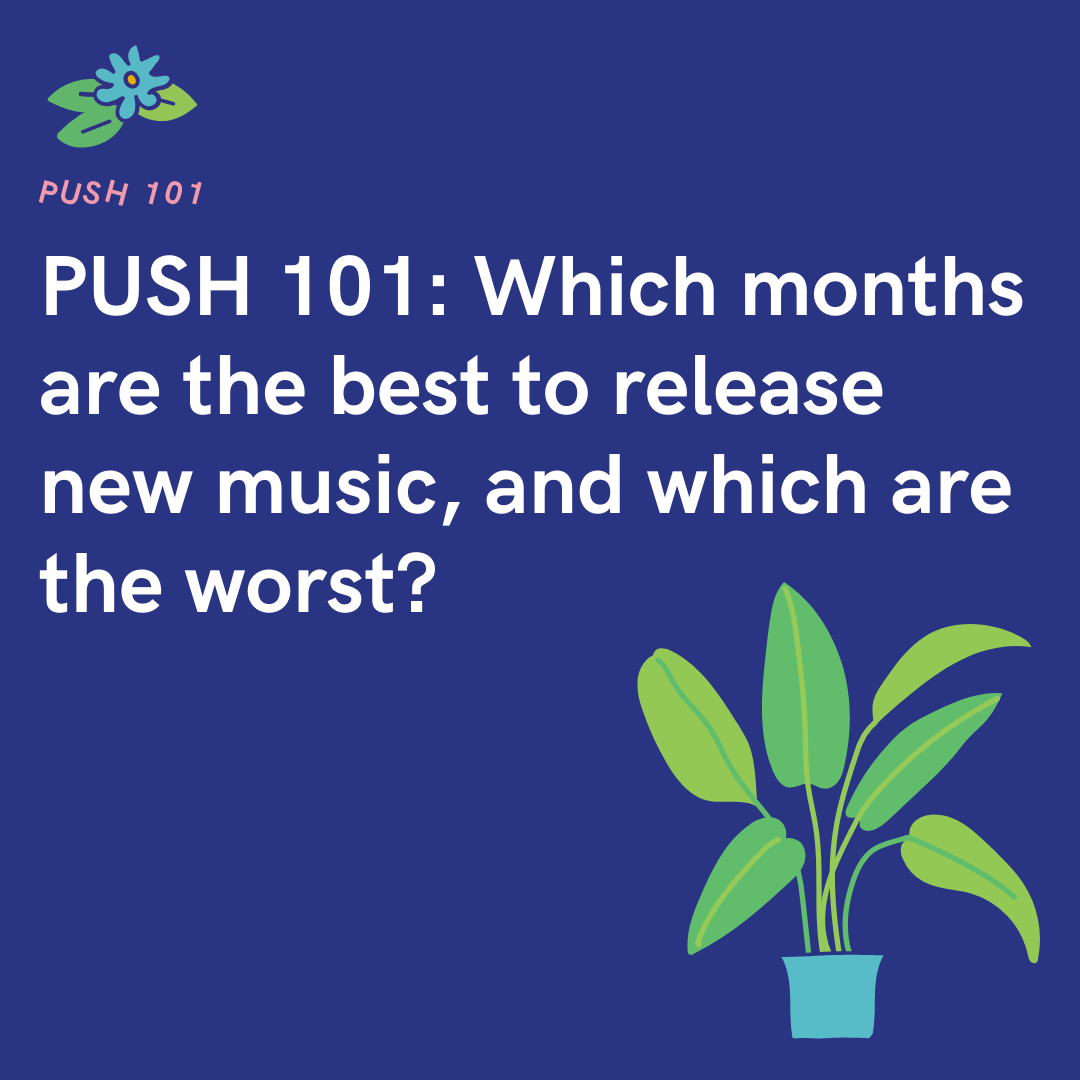 PUSH 101: Which months are the best to release new music, and which are ...