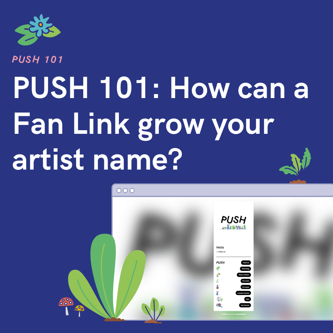 PUSH 101: How can a Fan Link grow your artist name? - PUSH.fm
