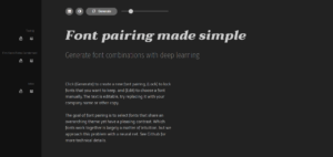 Fontjoy - a free and easy way to pair multiple fonts - PUSH.fm