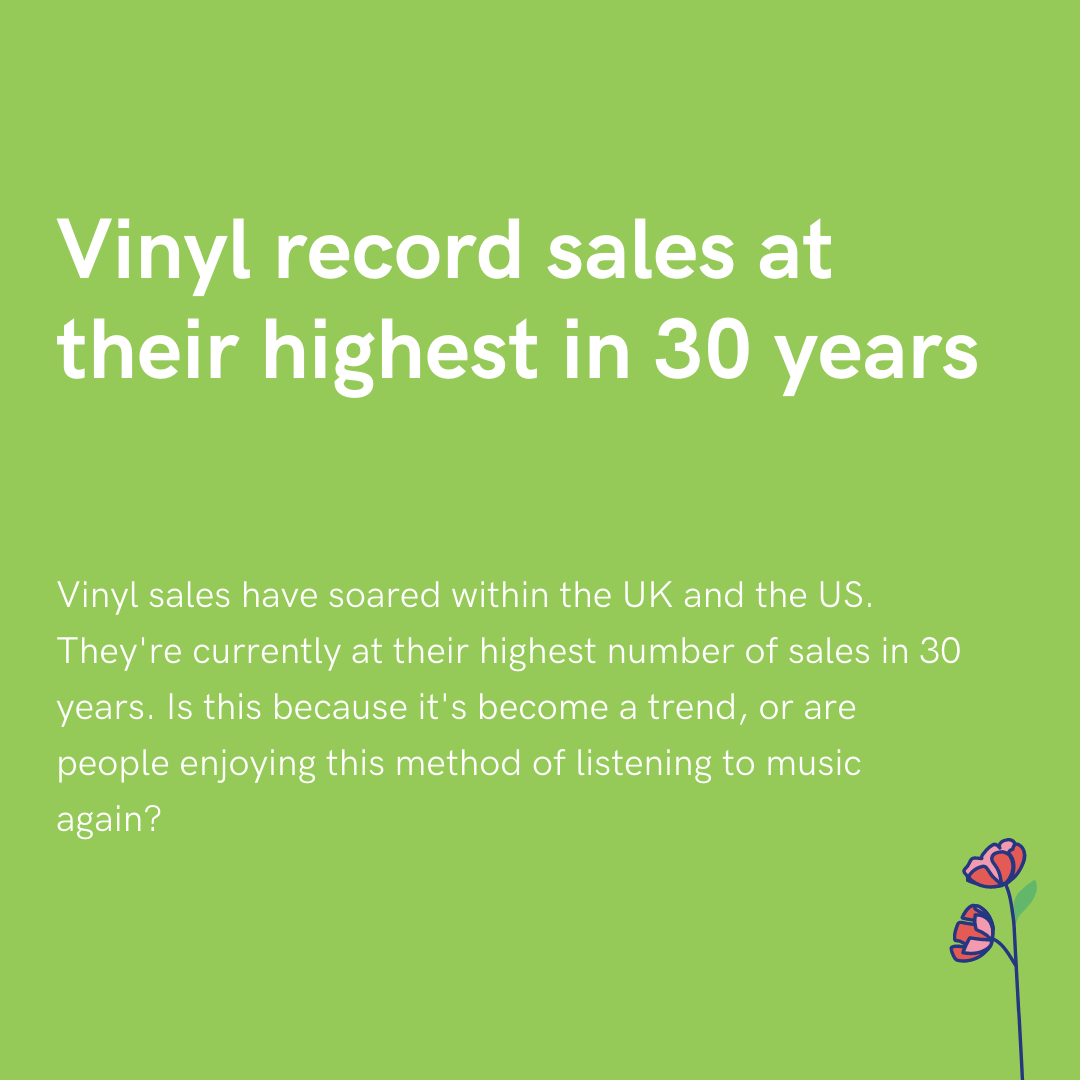 Vinyl record sales at their highest in 30 years - PUSH.fm