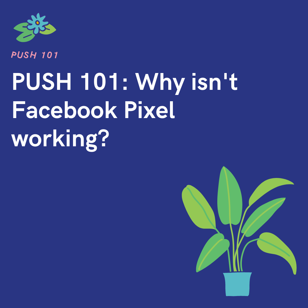 PUSH 101: Why isn't Facebook Pixel working? - PUSH.fm