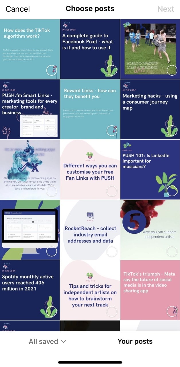 Instagram Guides - what are they, and how do you create them? - PUSH.fm