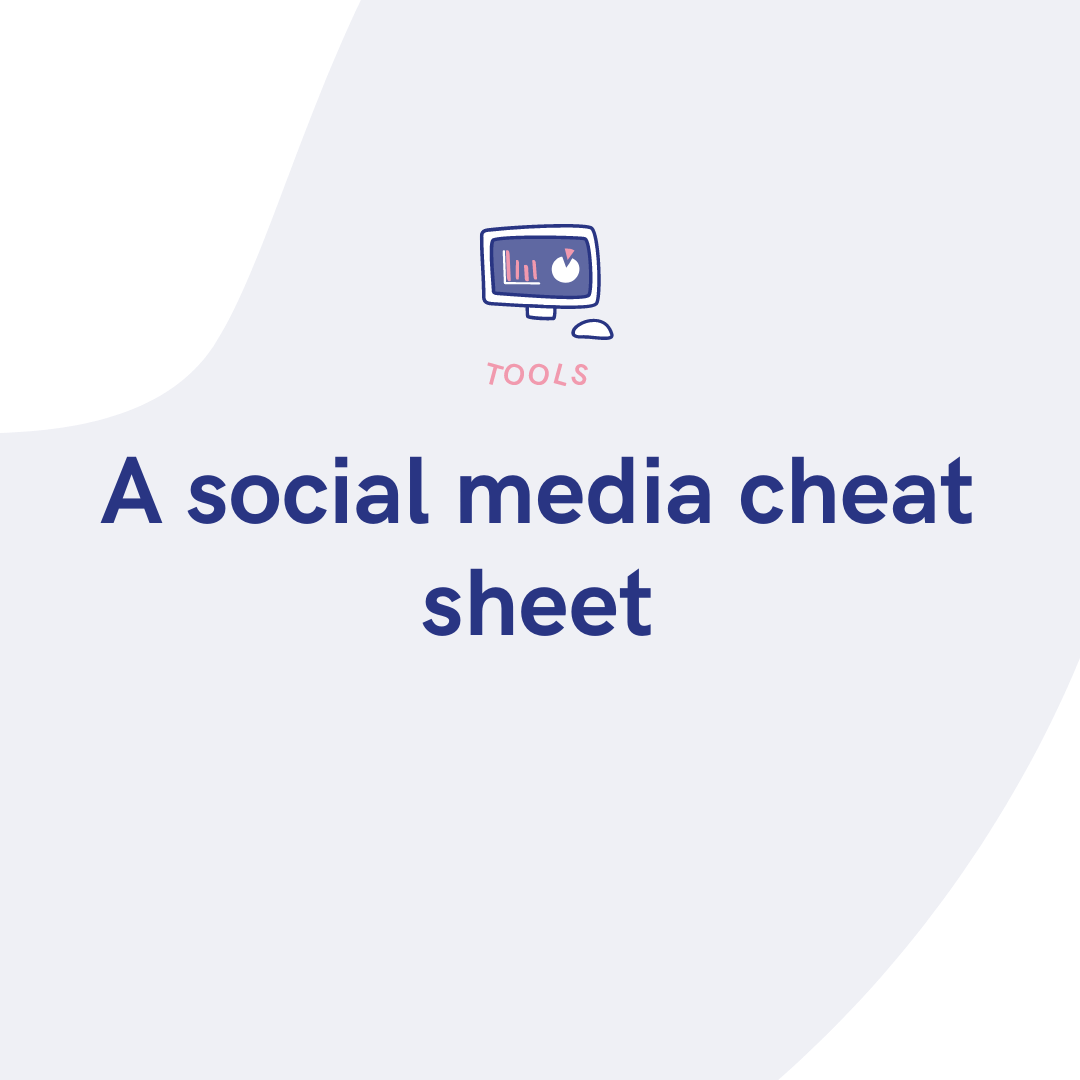 A social media cheat sheet - PUSH.fm