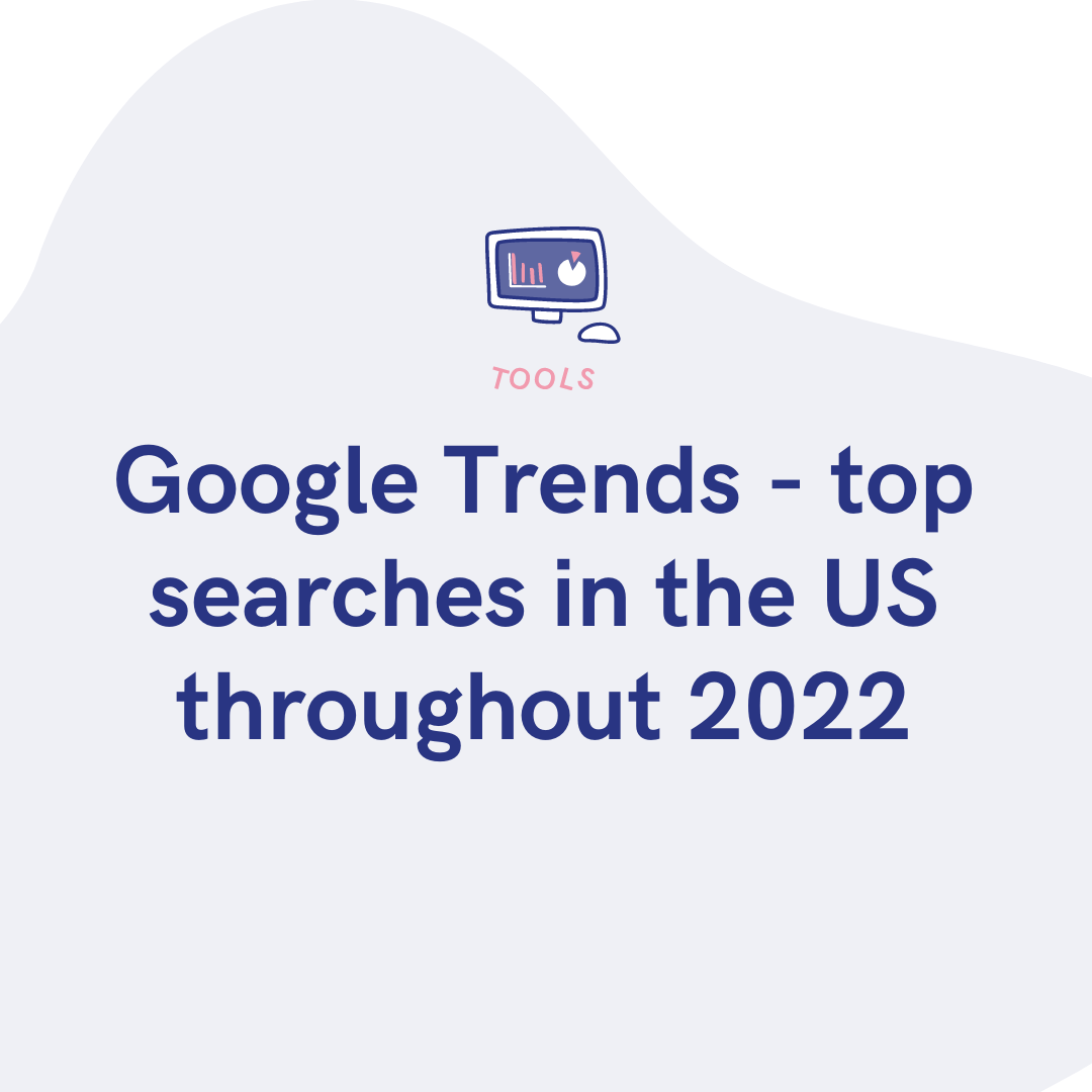 Google Trends - top searches in the US throughout 2022 - PUSH.fm