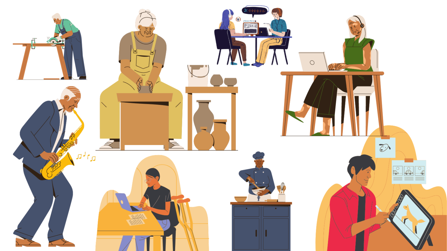 6 types of content creators - PUSH.fm