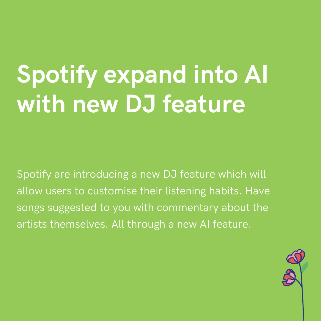 Spotify expand into AI with new DJ feature - PUSH.fm