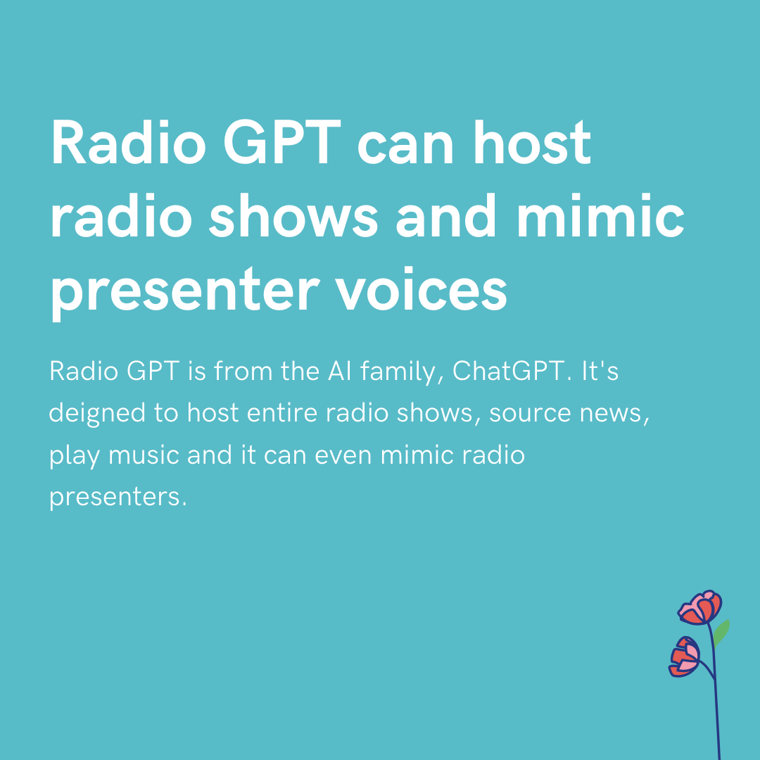 Radio GPT can host radio shows and mimic presenter voices - PUSH.fm