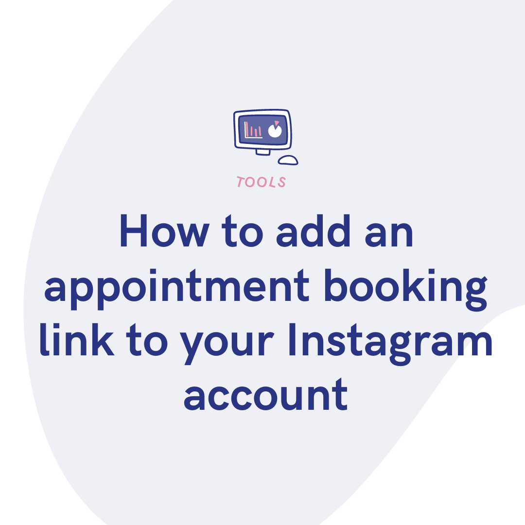 How to add an appointment booking link to your Instagram account - PUSH.fm