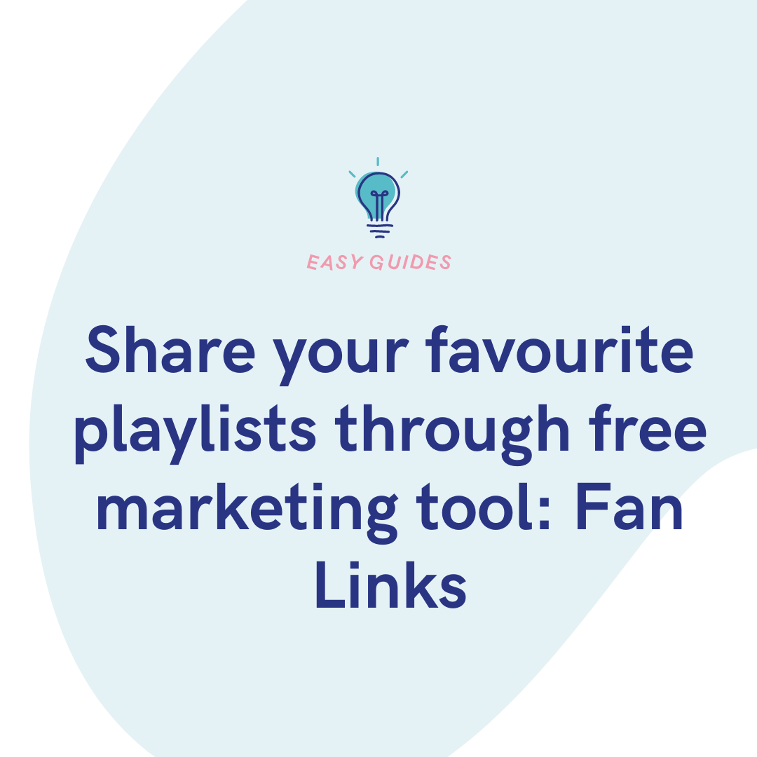 Share your favourite playlists through free marketing tool: Fan Links - PUSH.fm
