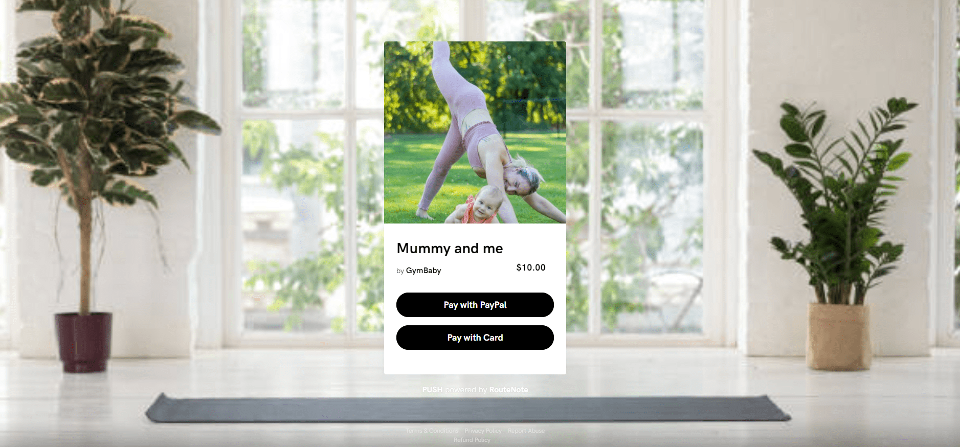 Pay Links - convenient, hassle-free marketing tool for new Mum PTs - PUSH.fm
