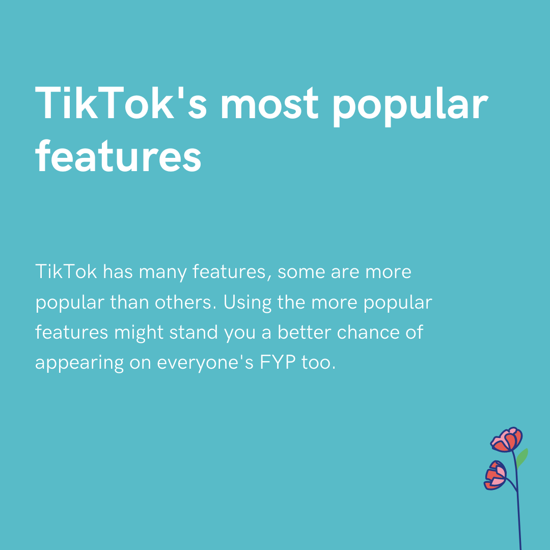 TikTok's most popular features - PUSH.fm