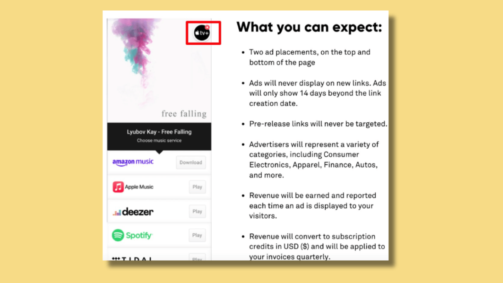 Avoid adverts within your Smart Links by switching from Linkfire - PUSH.fm