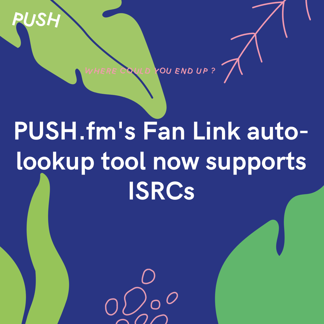 Promote your music for free using just your ISRC