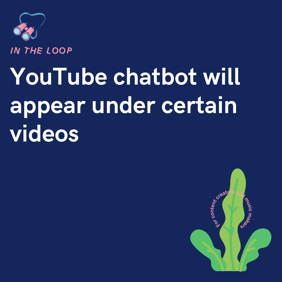 YouTube's new interactive AI chatbot