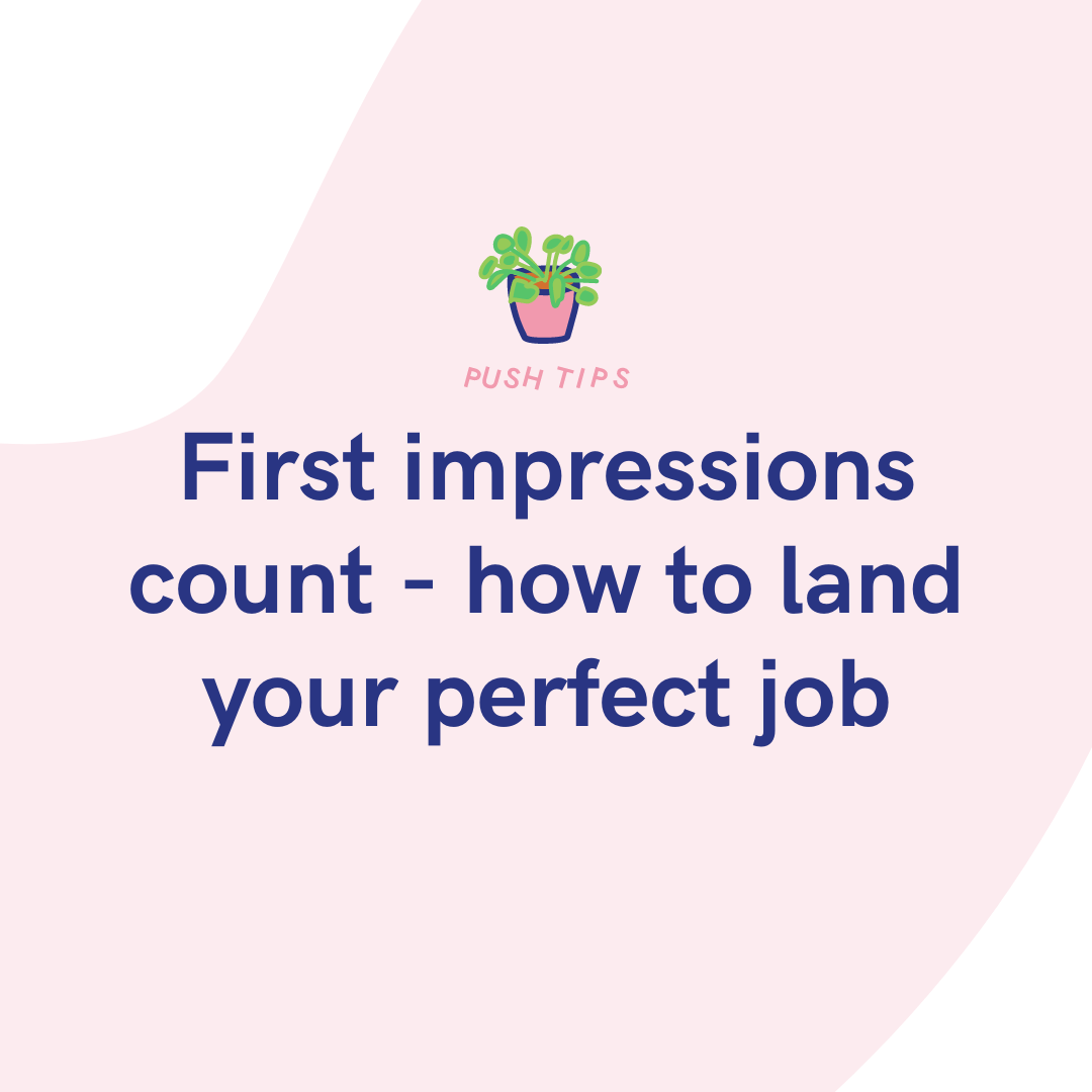How to make a good first impression when applying for a creative job