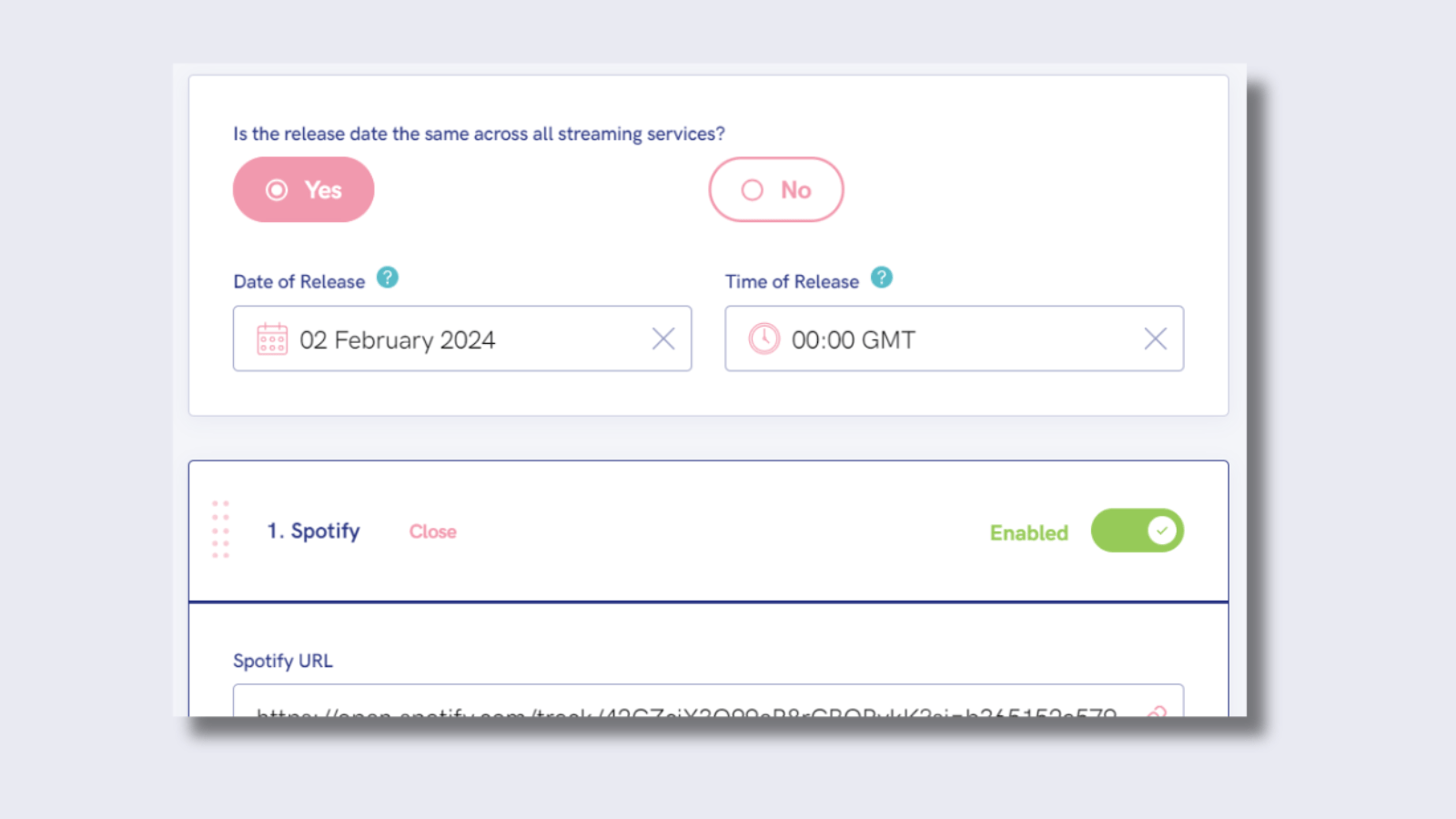 How to create a free Pre-save link