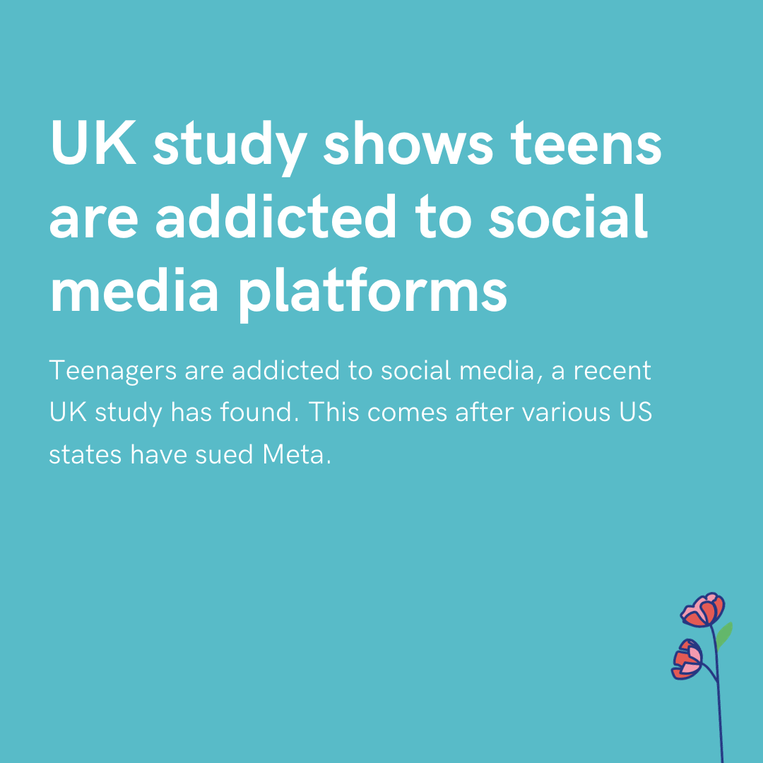 Teenagers are addicted to social media - study proves