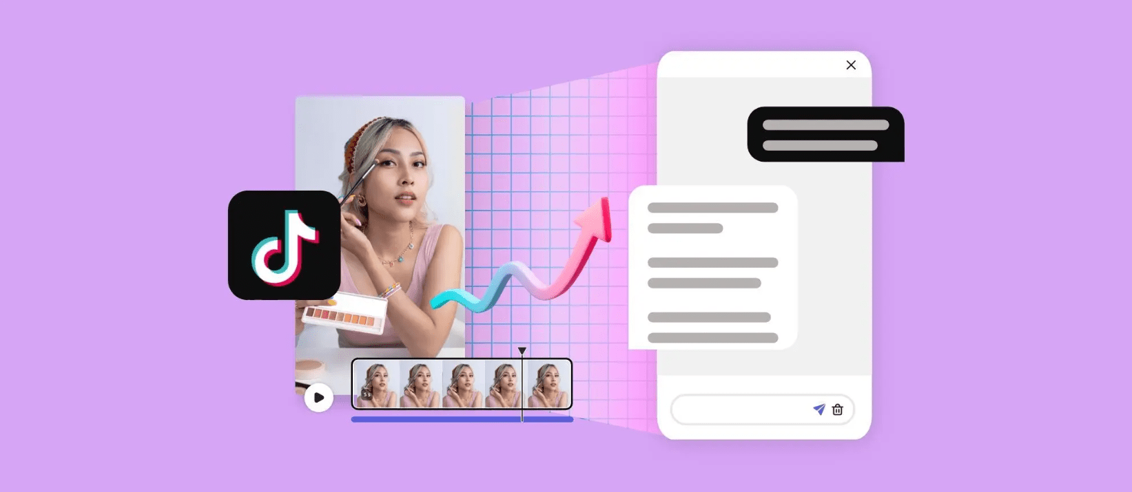 Creative Assistant - a TikTok and Adobe Express hybrid