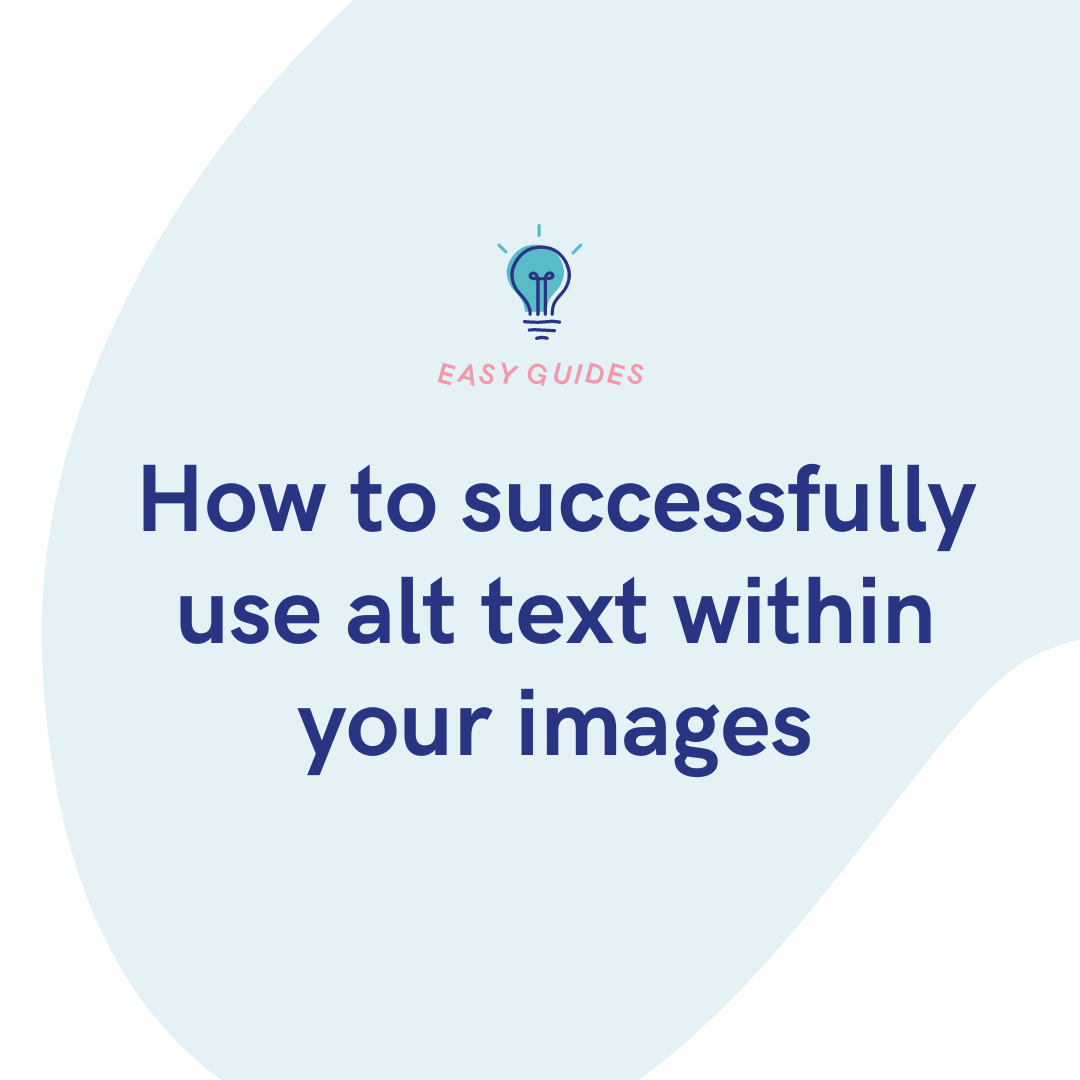 The importance of alt text within images