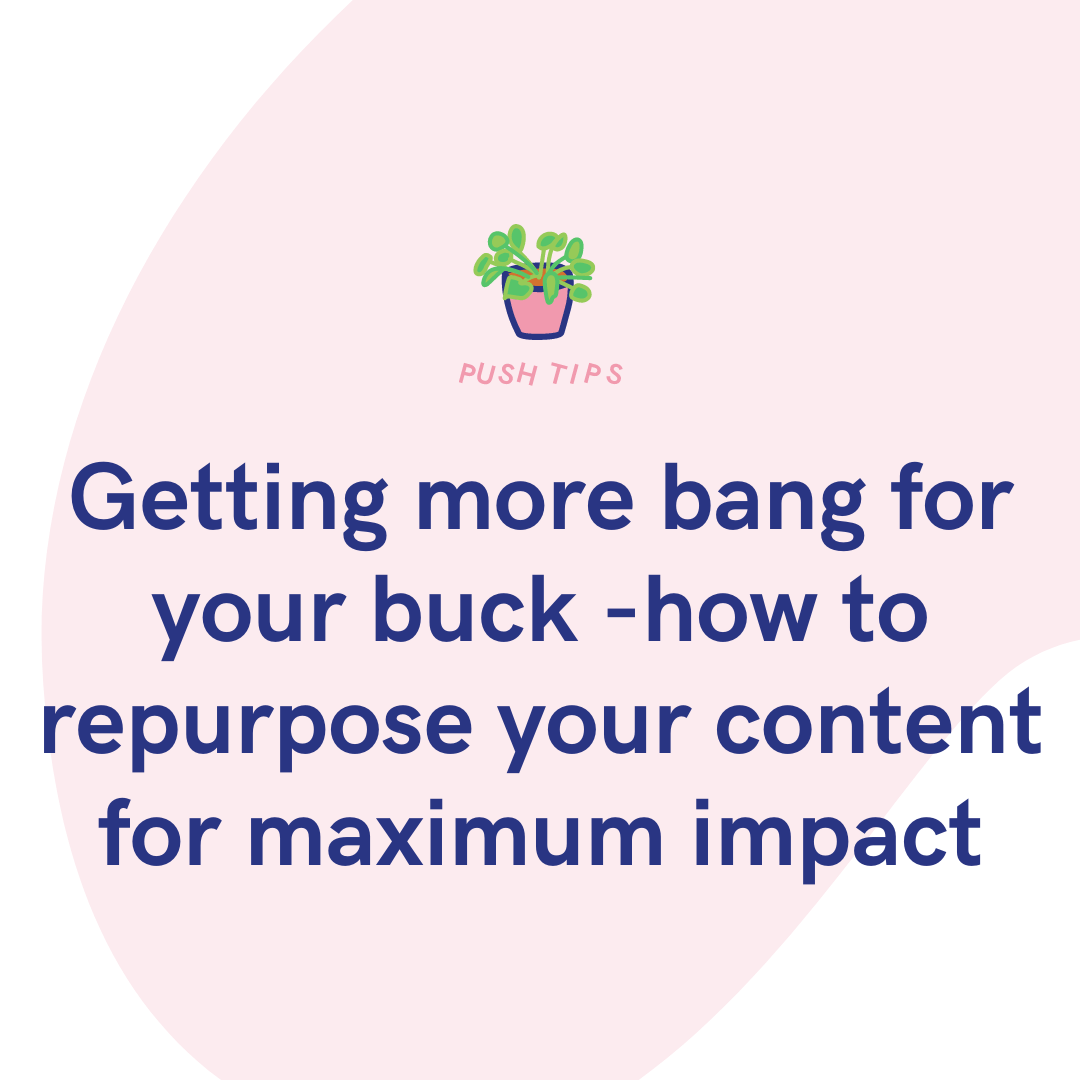 How to repurpose your content easily
