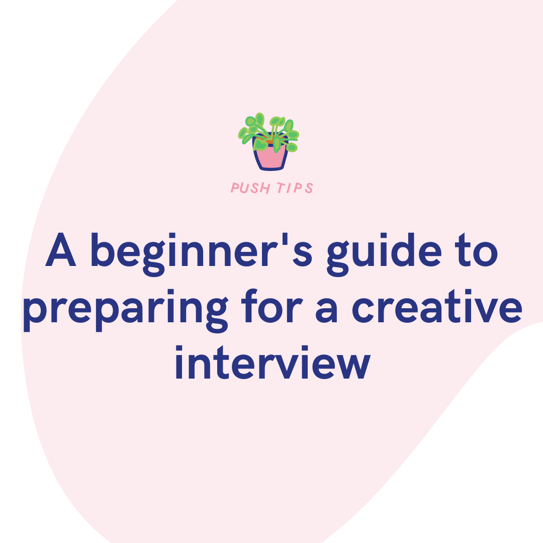 How to successfully prepare for an interview as a creative