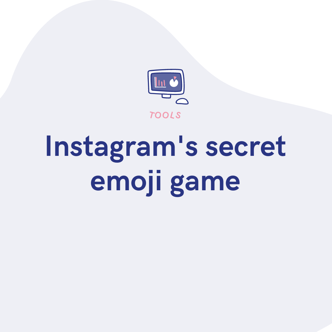 Instagram's secret emoji game - PUSH.fm