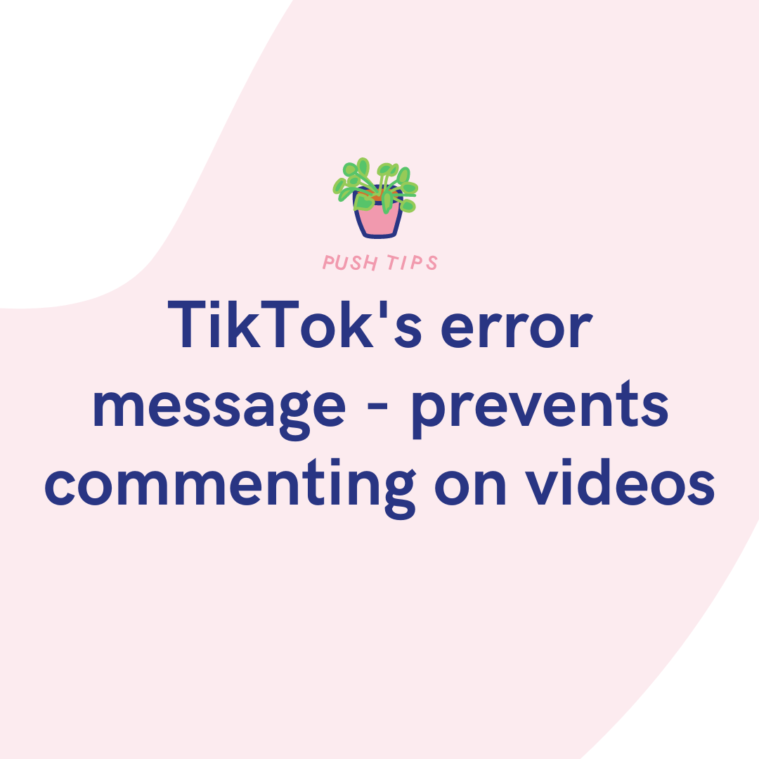 Why have I been banned from commenting, liking and following on TikTok?