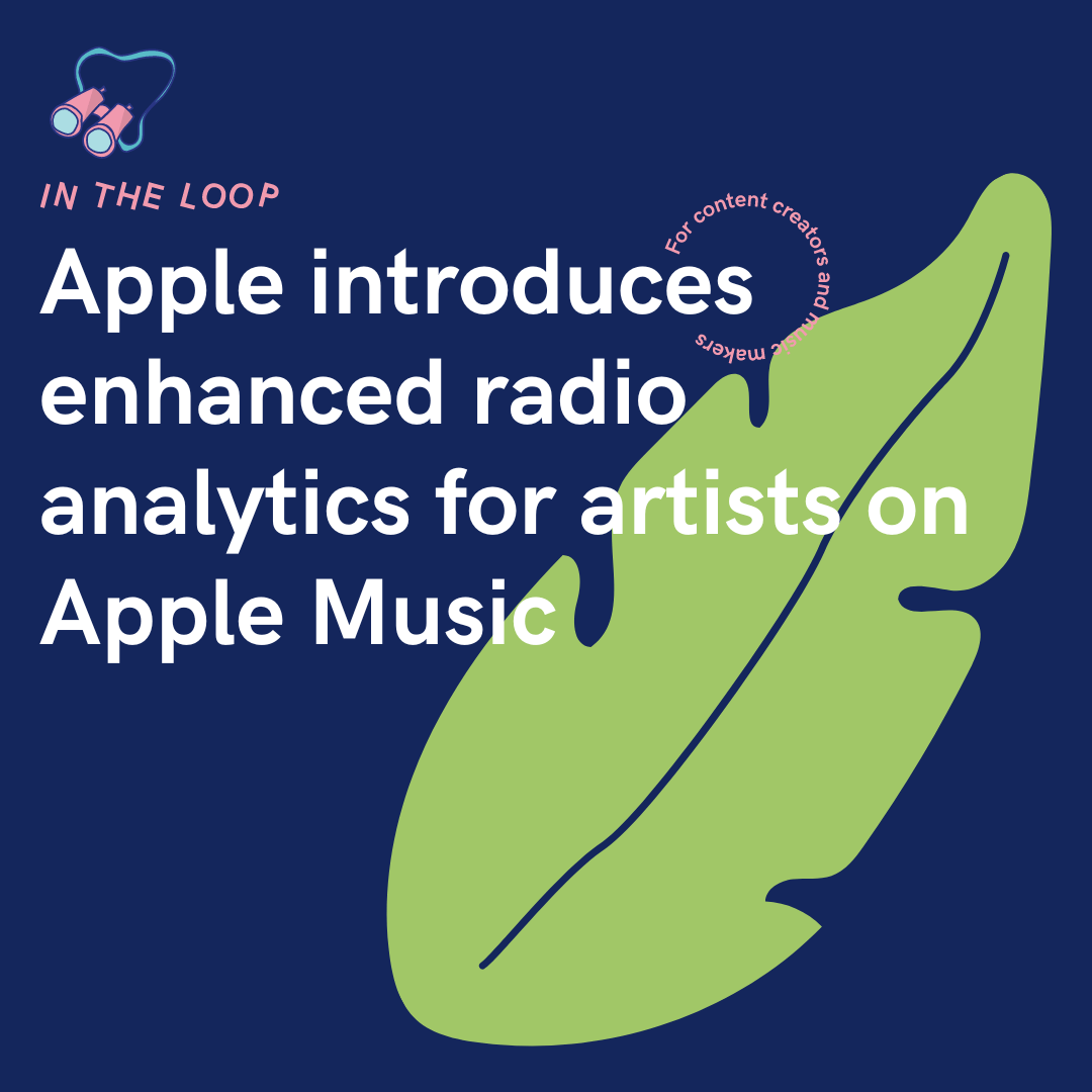 Apple Music introduces analytics to allow musicians to track more