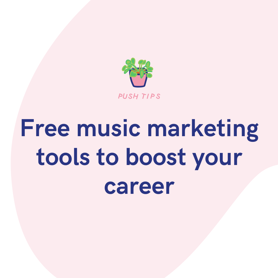 Free music marketing tools to boost your career - PUSH.fm