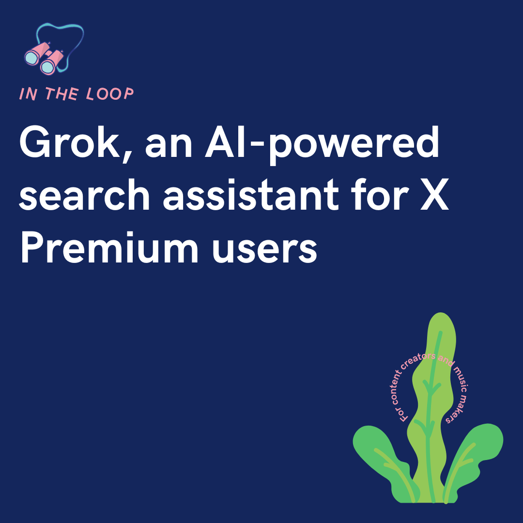 Grok, an AI-powered search assistant for X Premium users - PUSH.fm