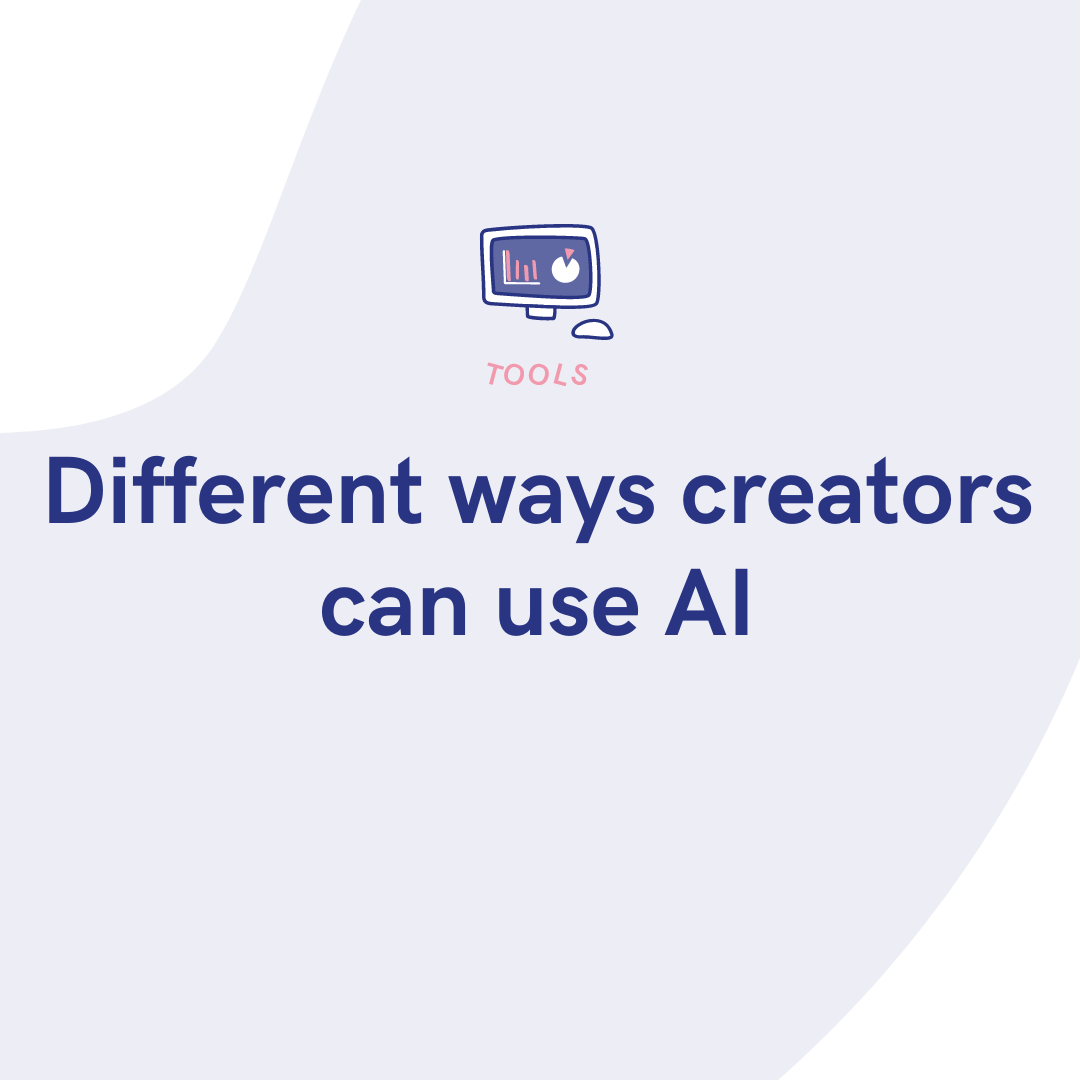 Different ways creators can use AI - PUSH.fm