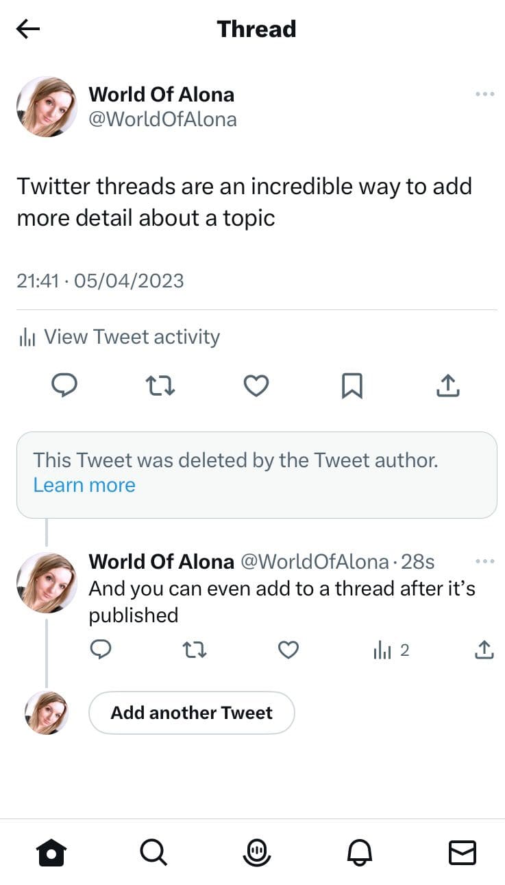 How to create a thread on X - PUSH.fm