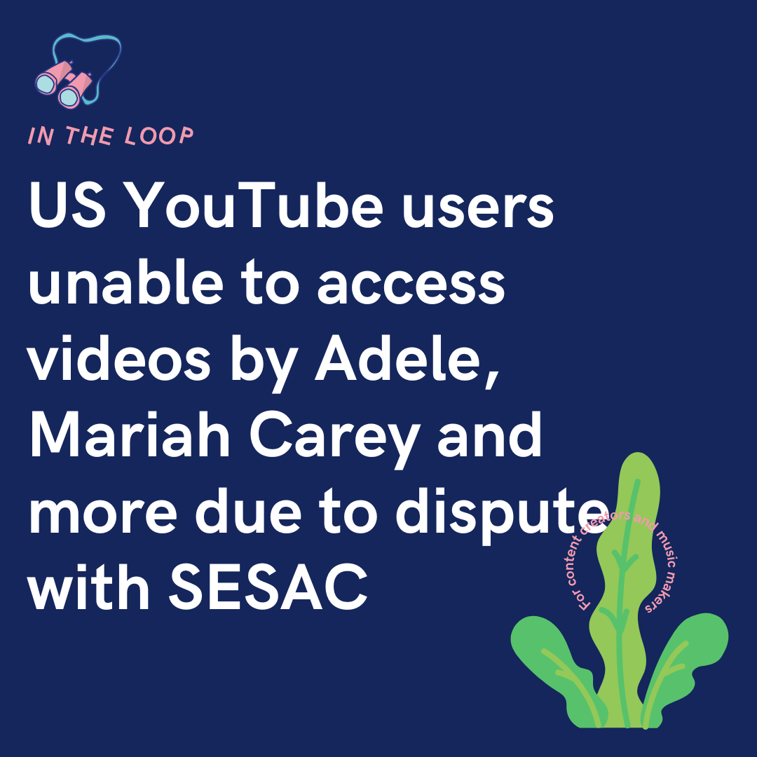 US YouTube users unable to access videos by Adele, Mariah Carey and ...