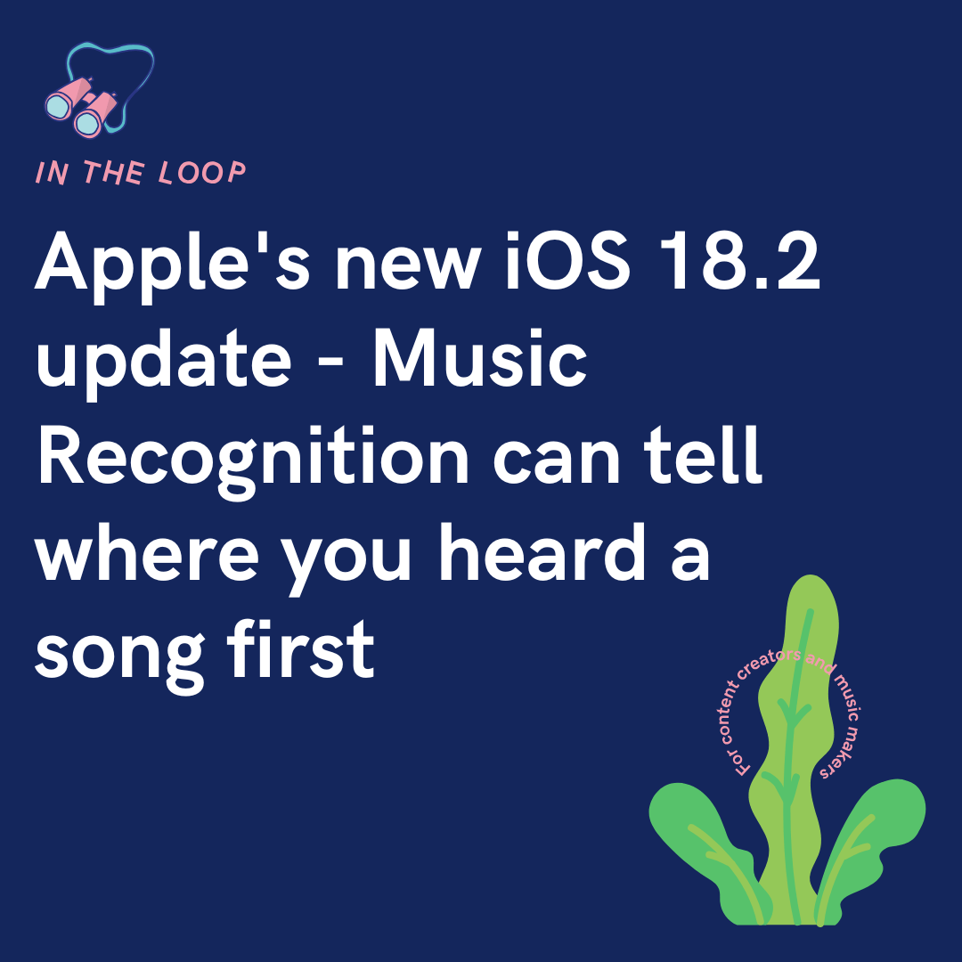 Apple's new iOS 18.2 update - Music Recognition can tell where you ...