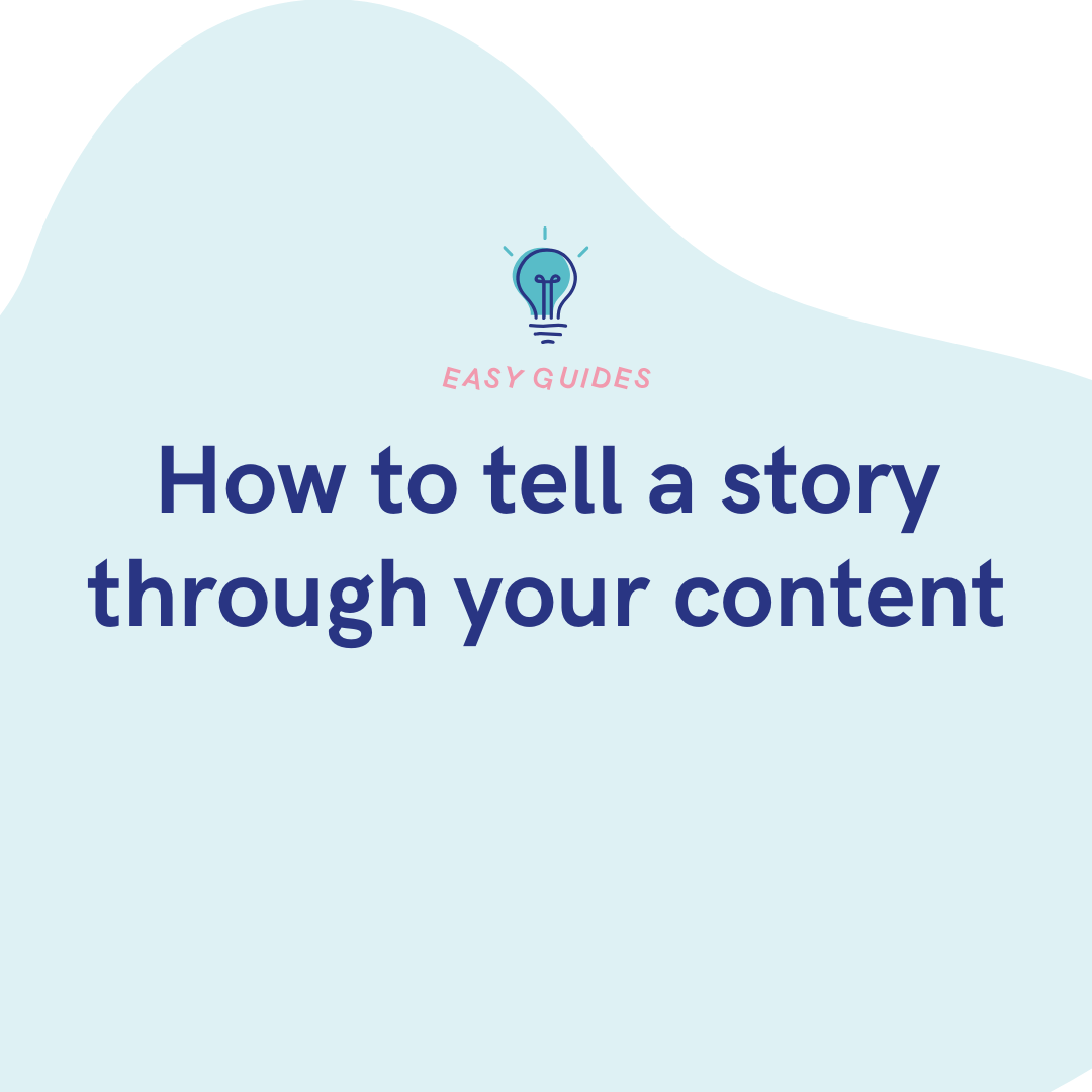 How to tell a story through your content - PUSH.fm