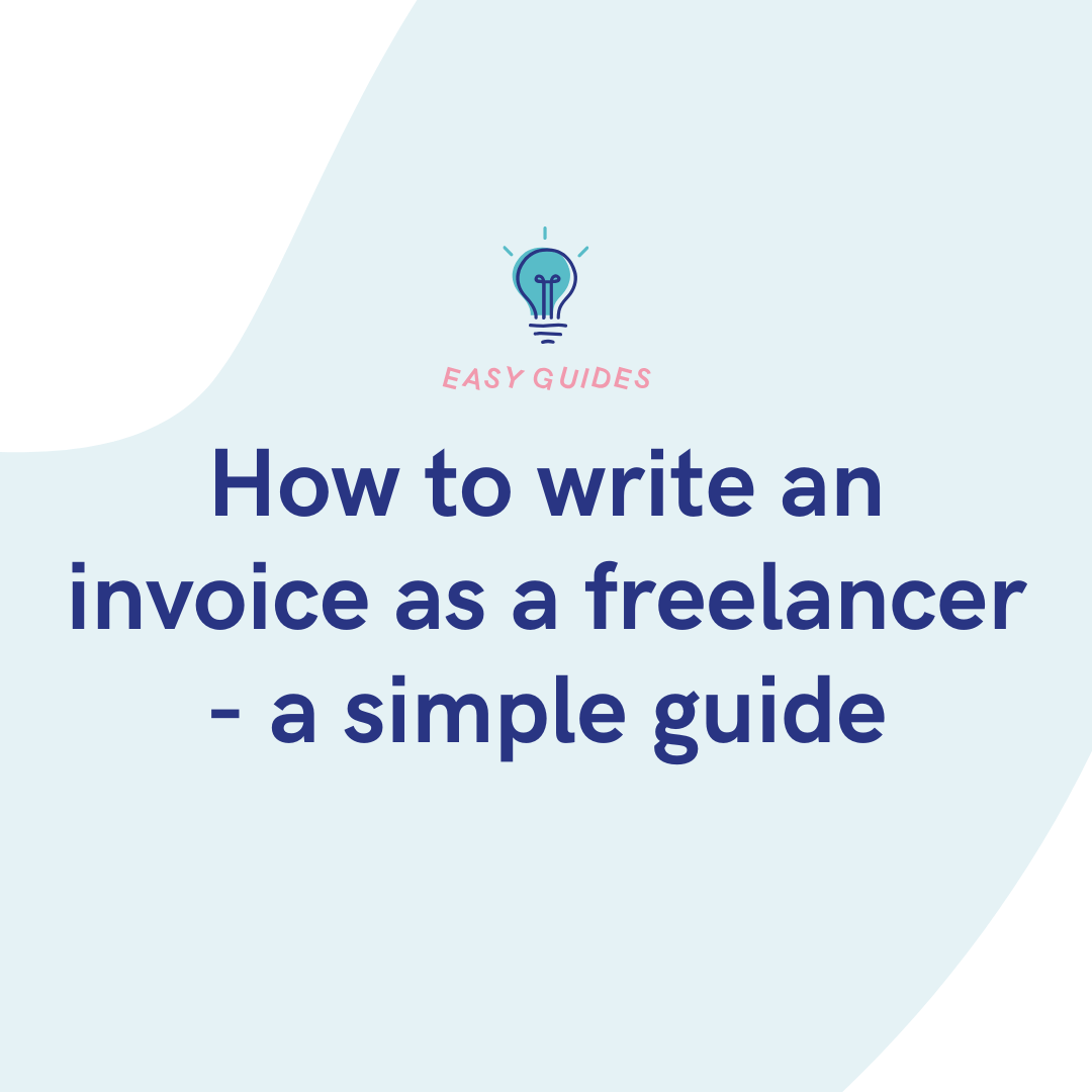 How to write an invoice as a freelancer - a simple guide - PUSH.fm