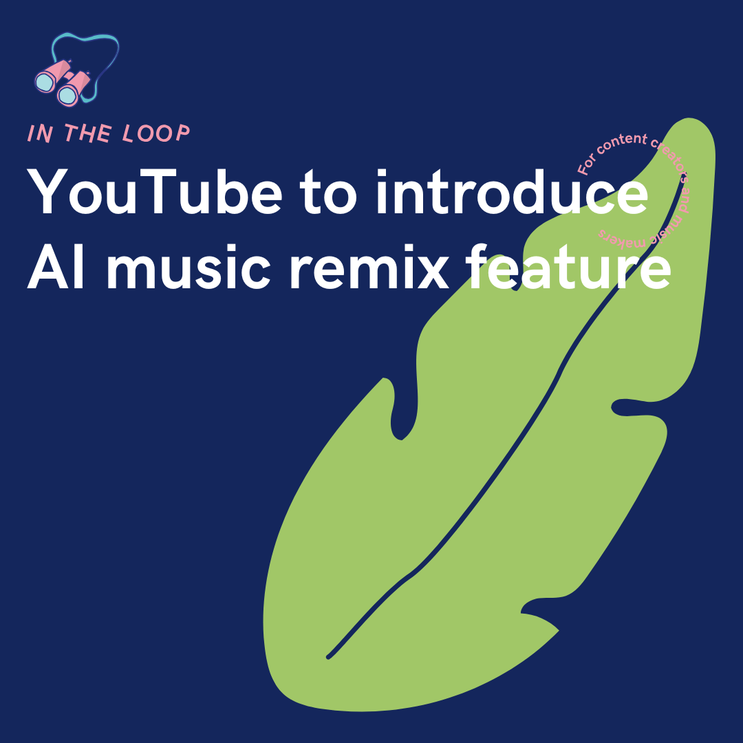 YouTube to introduce AI music remix feature - PUSH.fm