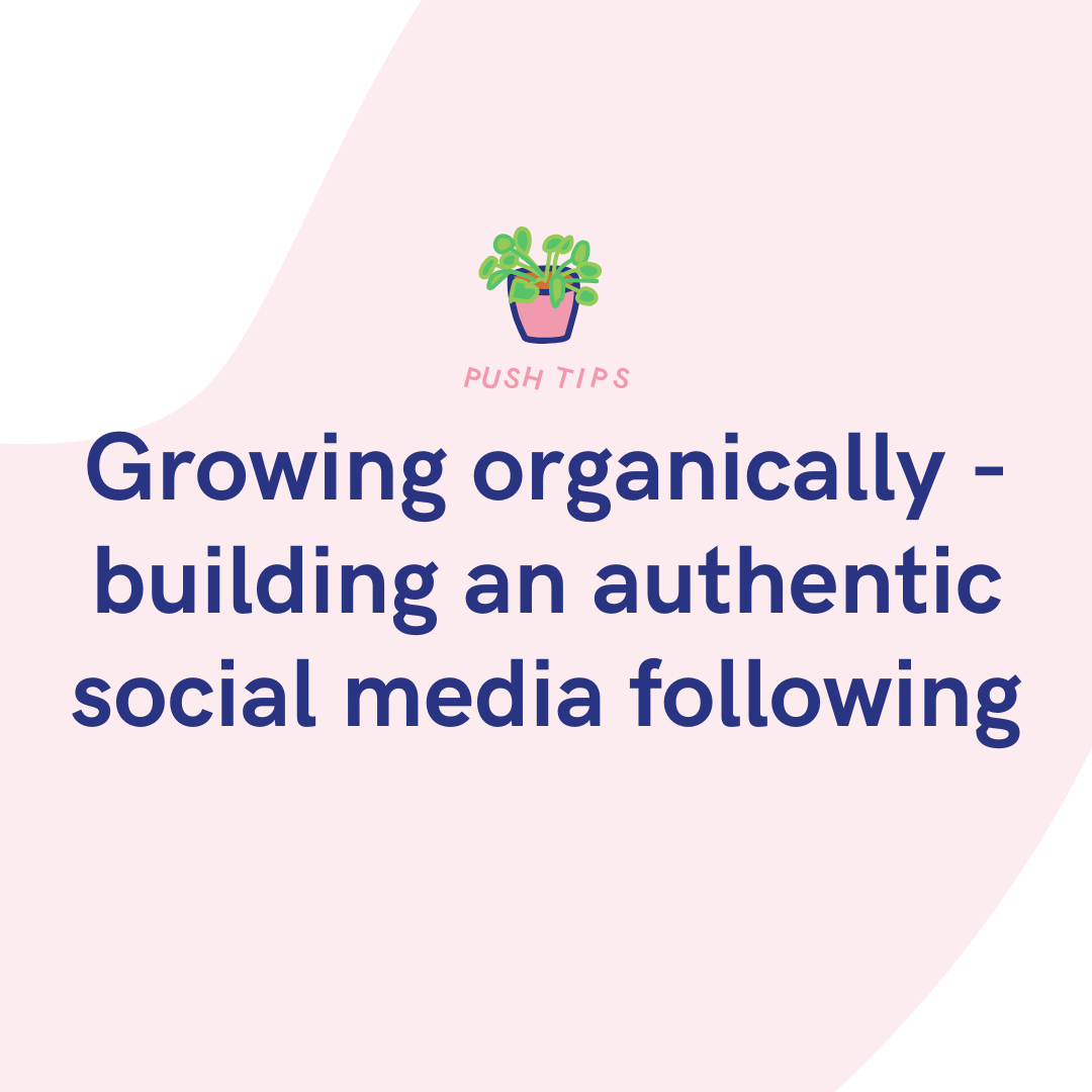 Growing organically - building an authentic social media following ...