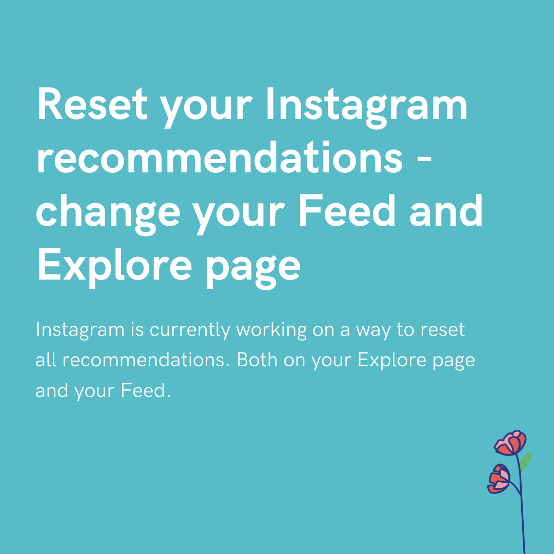 Reset your Instagram recommendations - change your Feed and Explore ...