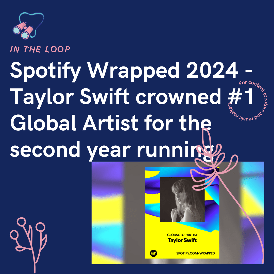 Spotify Wrapped 2024 - Taylor Swift crowned #1 Global Artist for the ...
