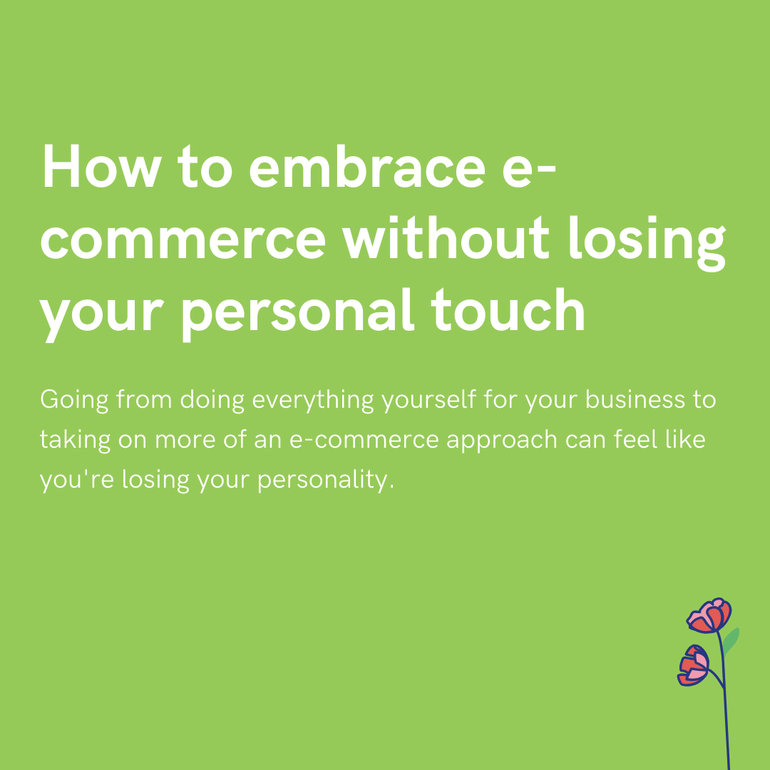 How to embrace e-commerce without losing your personal touch - PUSH.fm