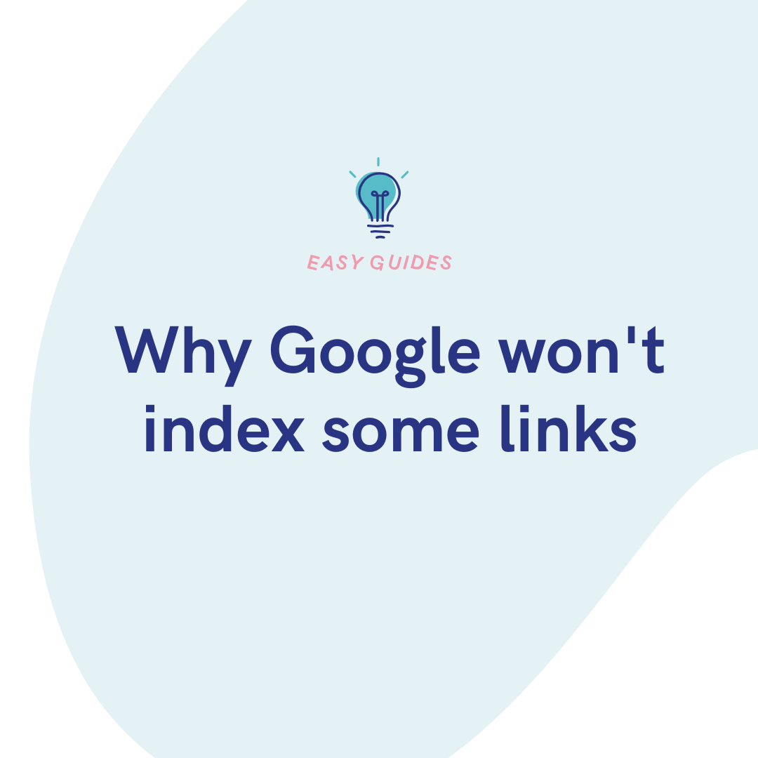 Why Google won't index some links - PUSH.fm